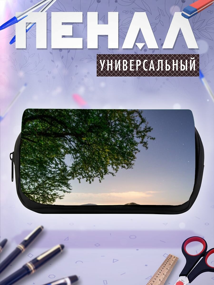 Школьный пенал природа дерево