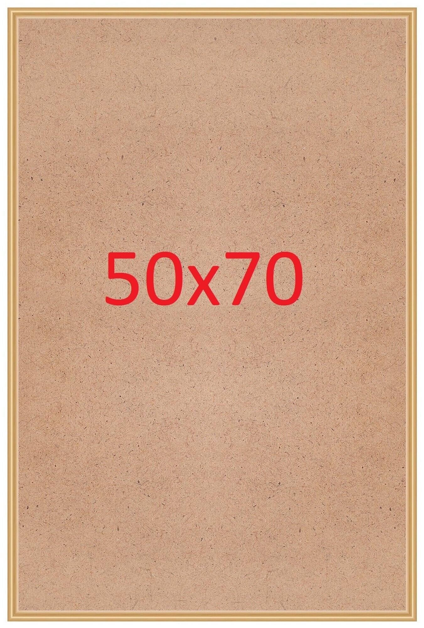 Рамка 50x70 Nielsen алюминий золото №2