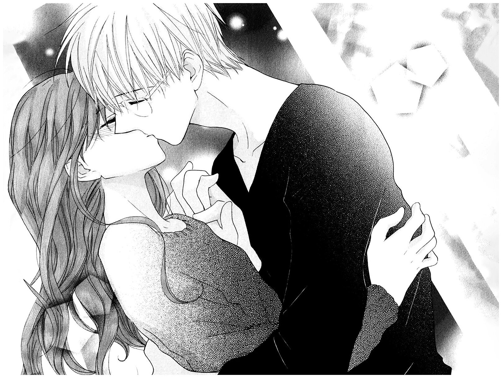 Постер / Плакат / Картина Опережая поцелуй. Первые чувства 60х90 см в подарочном тубусе