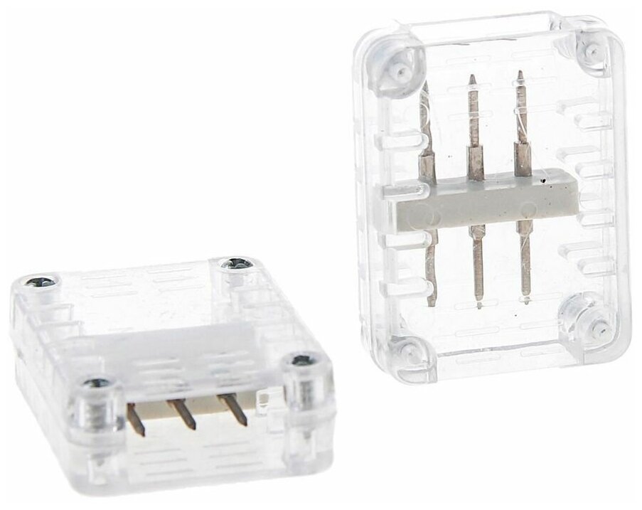 Коннектор с иголкой для дюралайта плоского 3 жилы (2 шт.)