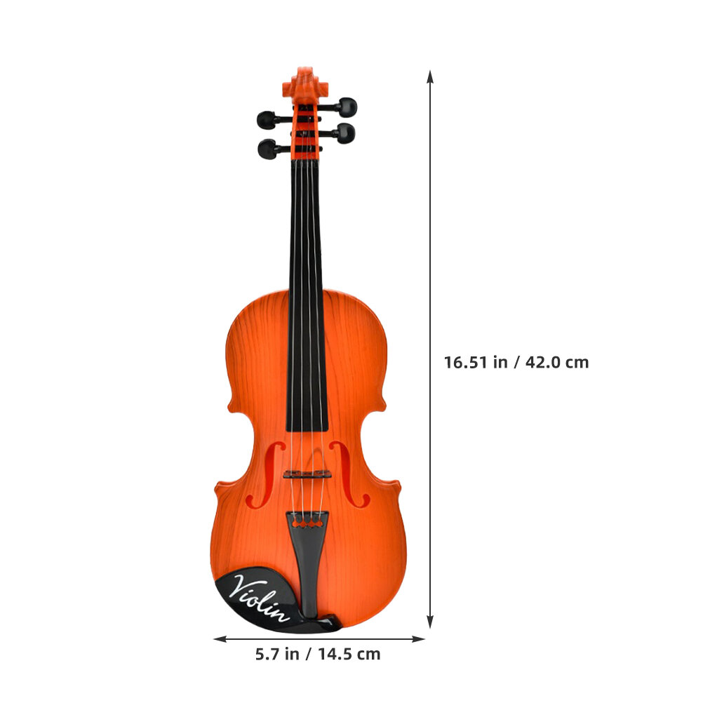 Набор Игрушечных Музыкальных Инструментов Скрипка Для Детей 42.00X14.50X6.50CM
