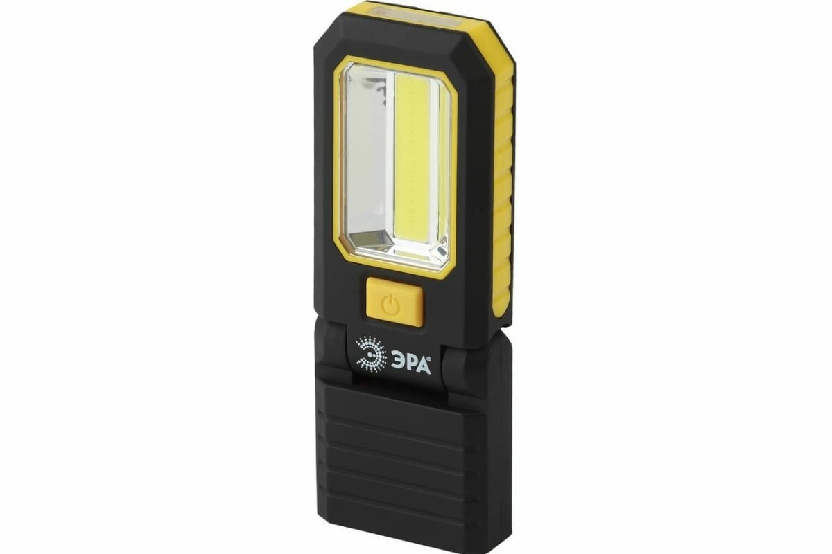 ЭРА Кемпинговый фонарь светодиодный RB-704 Практик 5Вт COB 3xLED 3xAAA крючок 2 магнита Б0029179