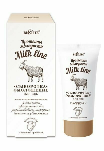 Белита Milk Line Сыворотка-омоложение для век
