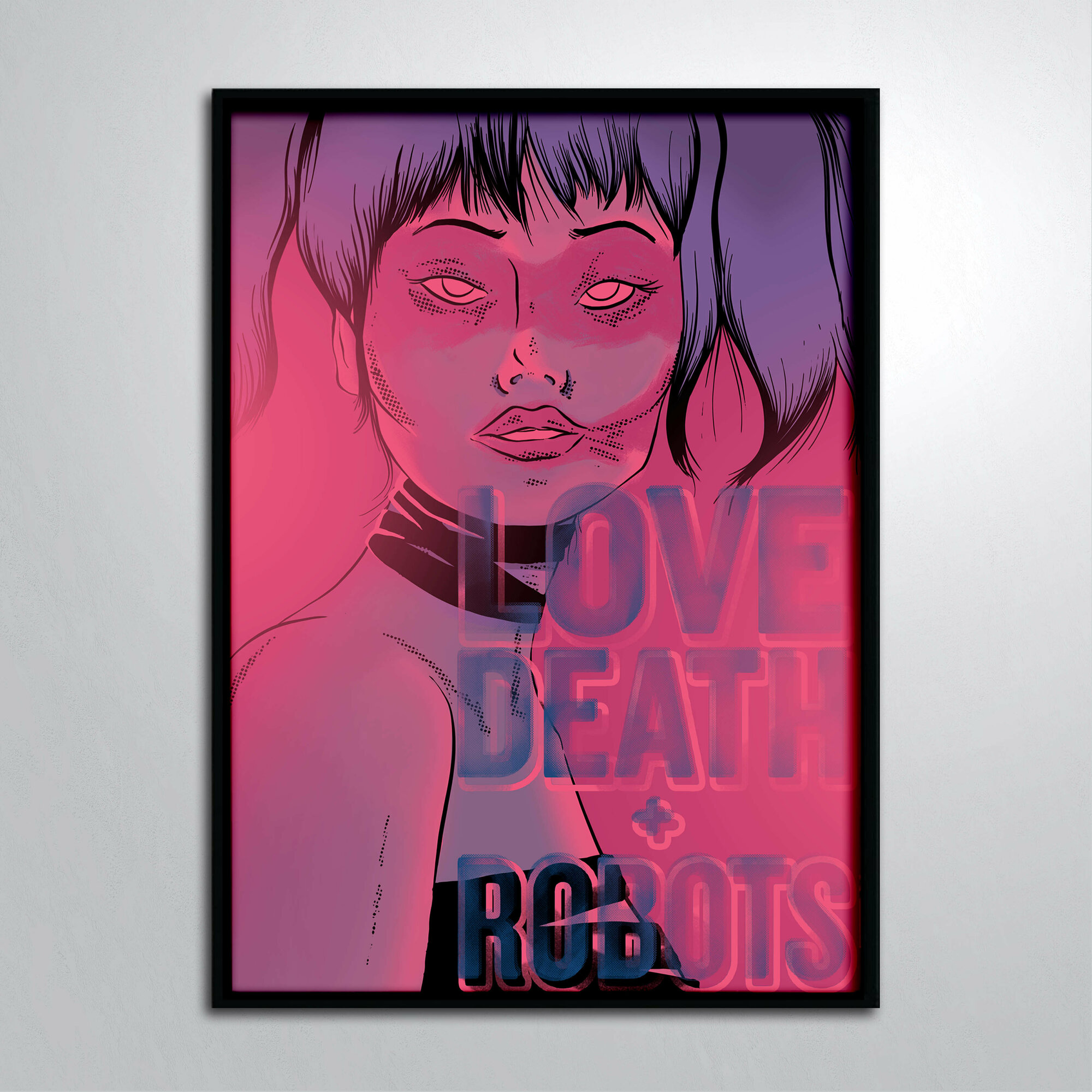 Постер в раме/Любовь. Смерть. Роботы Кукла Love, Death & Robots