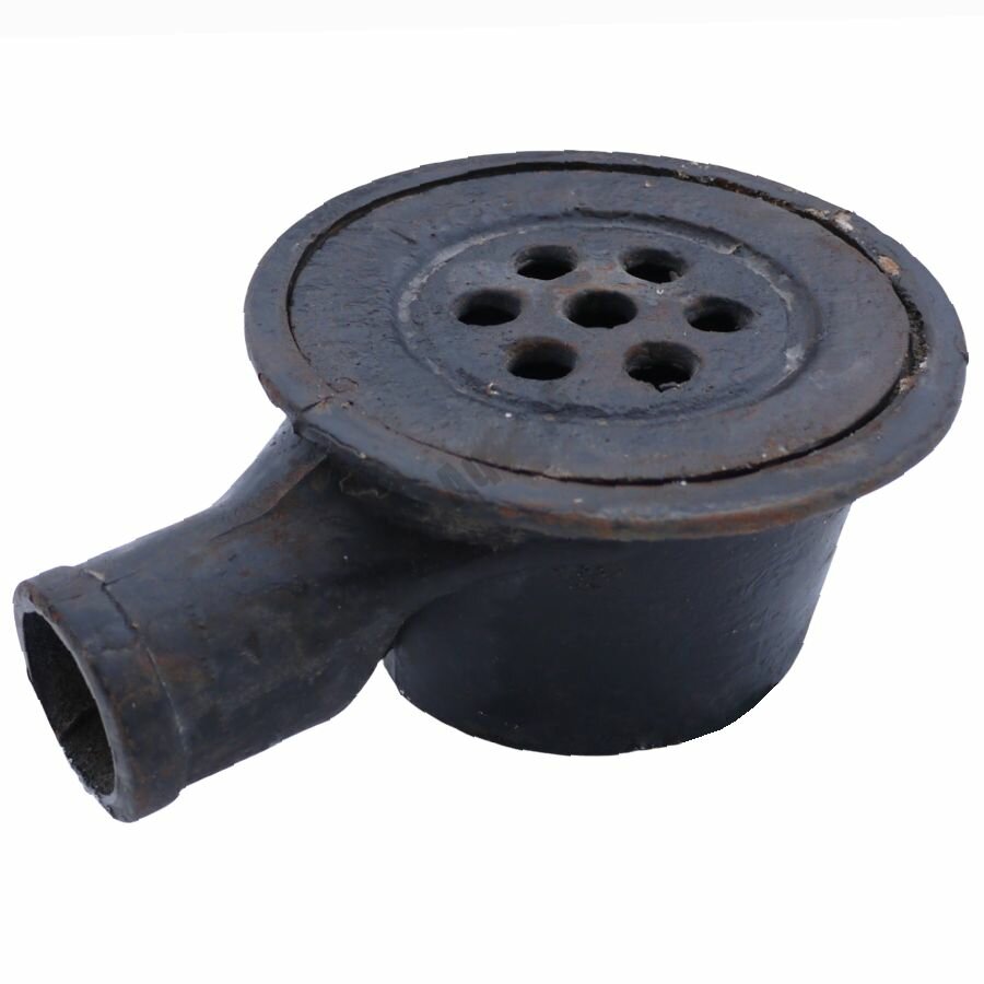 Трап для душа, чугунный, 100, горизонтальный; круглый, ГОСТ 1811-97