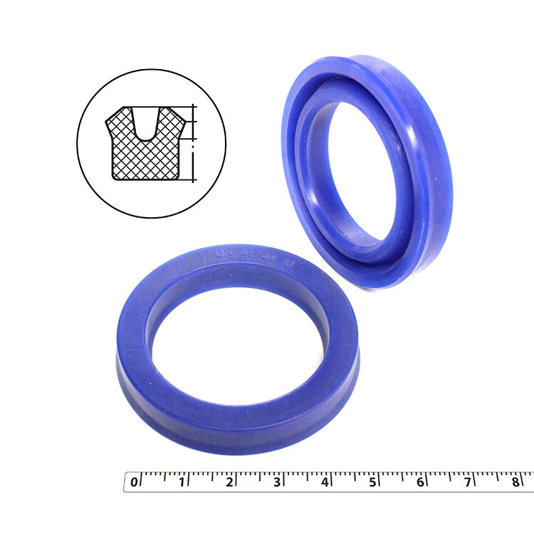 Манжета гидравлическая 40х60х10 (манжета цилиндра 60*40*10) тип UN PU (полиуретан)
