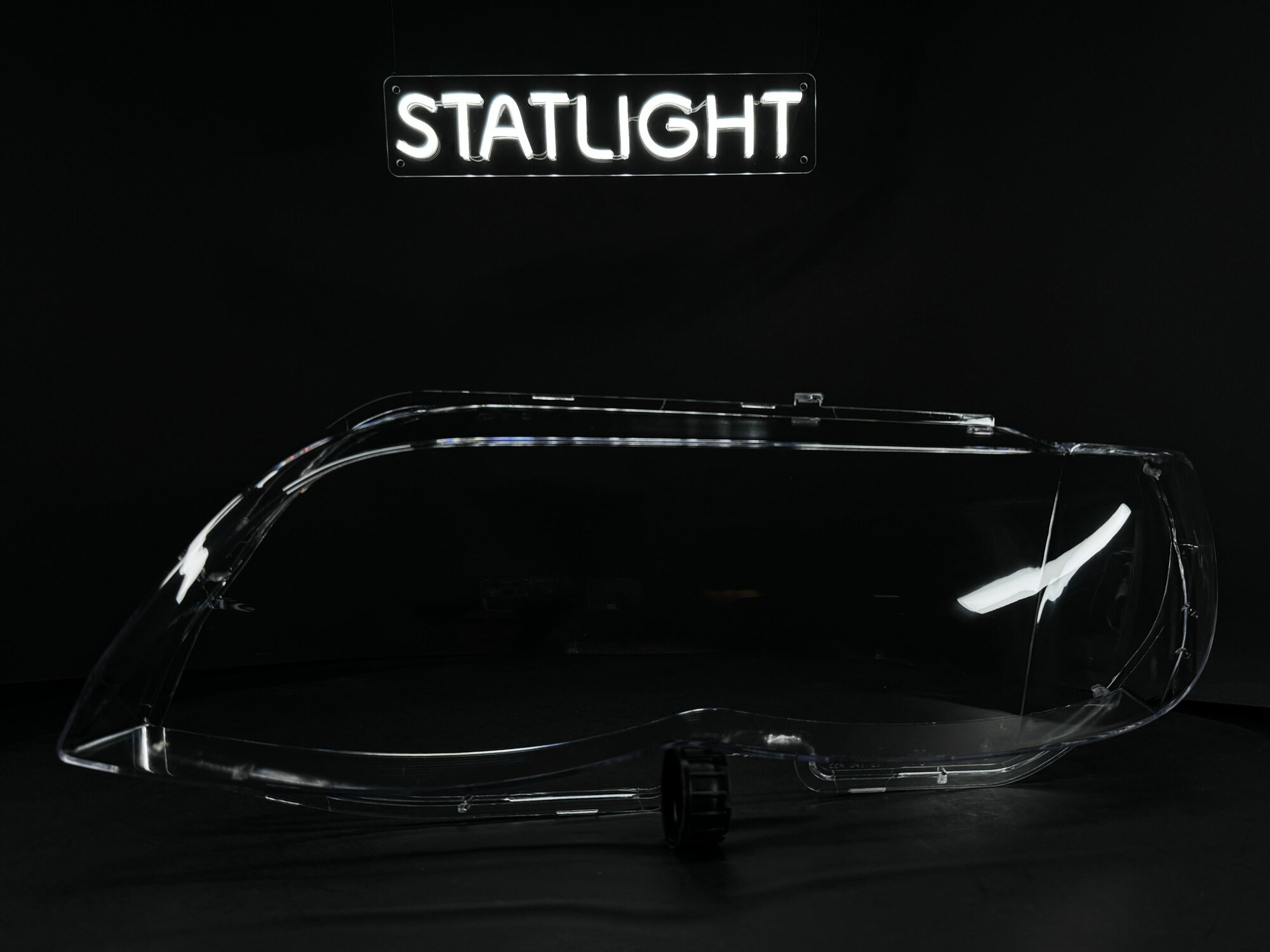 Левое стекло фары для BMW X5 E53 2003-2006 рестайлинг