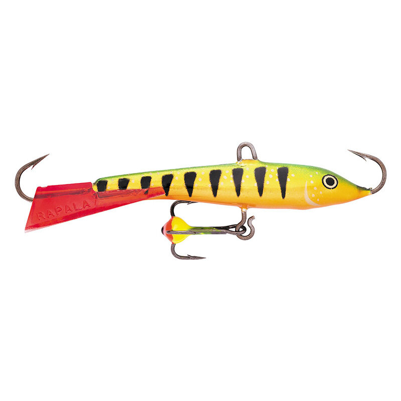 Балансир Rapala Jigging Rap 70мм с каплей на тройнике 18гр P / балансир для рыбалки / на щуку / на судака / на окуня