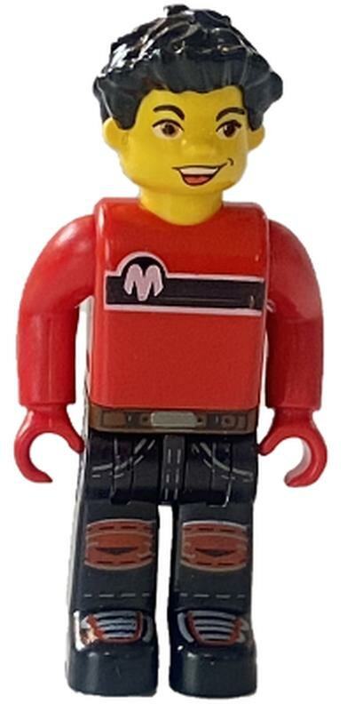 Минифигурка Lego cre011 Max, Red Torso, Black Legs
