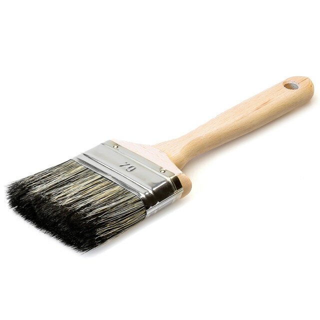 КФ плоская кисть смешанной щетины 120 мм арт. КФ-120х18 C7 для отделочных работ