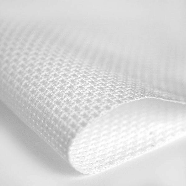 Канва Stern Aida 14 белого цвета (White), 48х73 см. 3424-100 (48 х 73)