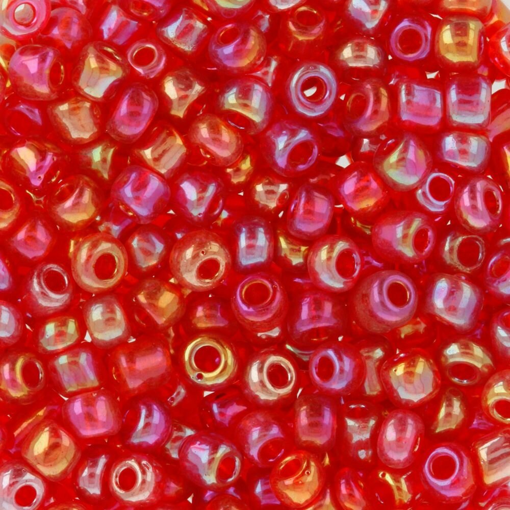 Бисер "Zlatka" GR 08/0 (0161-0180A) 10 шт 10 г №0165B красный
