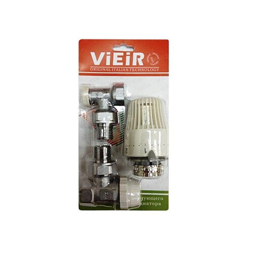 Комплект терморегулирующий угловой 3/4" ViEiR VR311