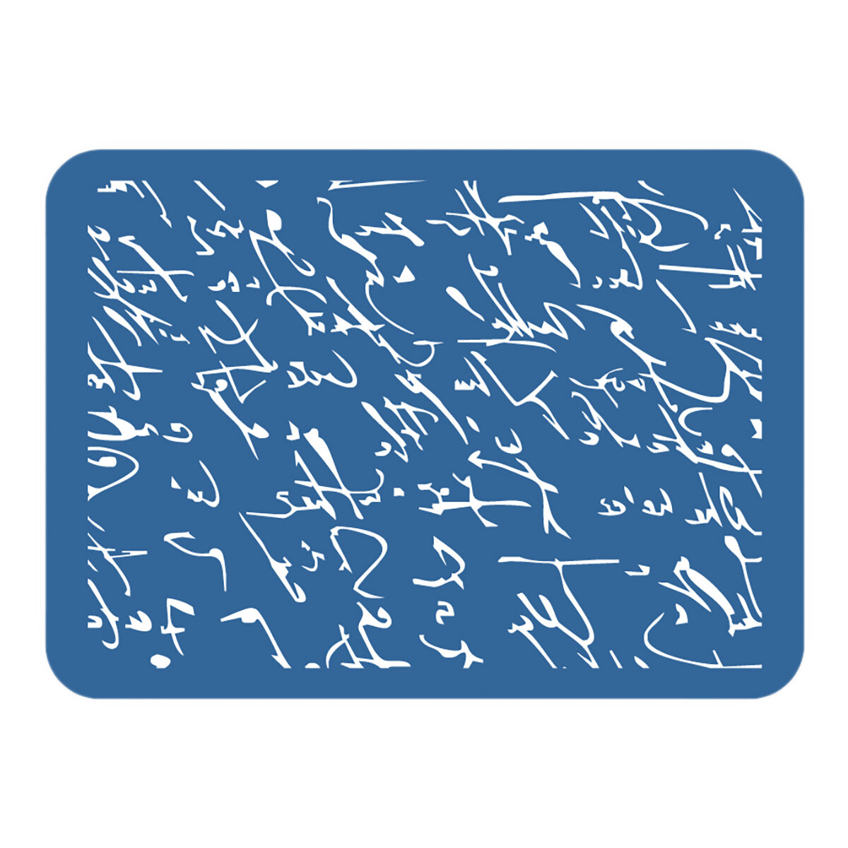 Трафарет-Дизайн ТСК-143-HD76 фон рукопись, 16×22 см художественный трафарет для творчества