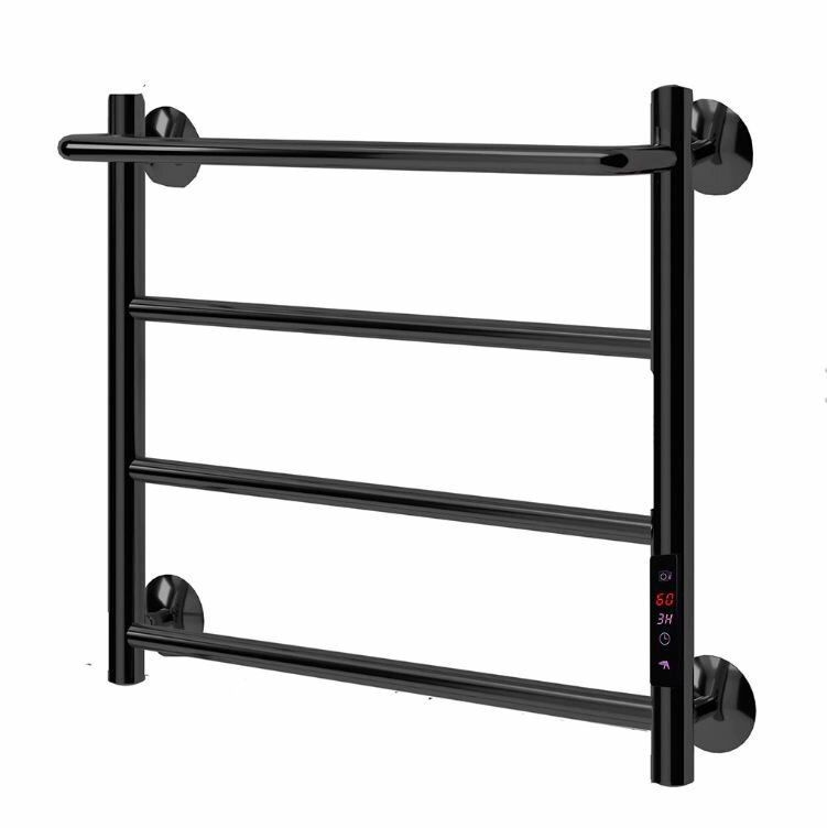 Полотенцесушитель электрический арго Электра Гранд 500х500 мм черный матовый