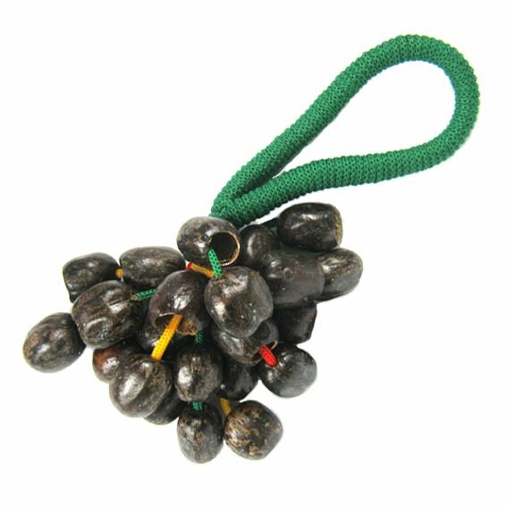 Кастаньеты косточки (ручка разных цветов), с острова Бали, 1 шт.