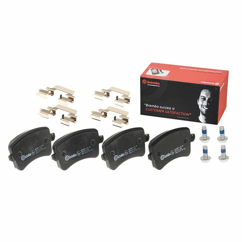 Тормозные колодки дисковые задние BREMBO P85100 для а/м AUDI A4/А5/Q5