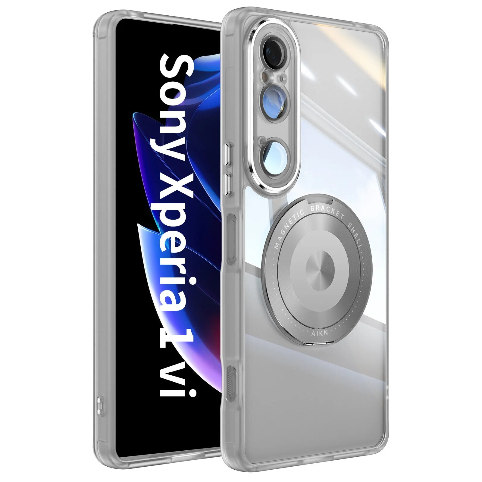Чехол для Sony Xperia 1 VI, Clear, TPU, магнитный
