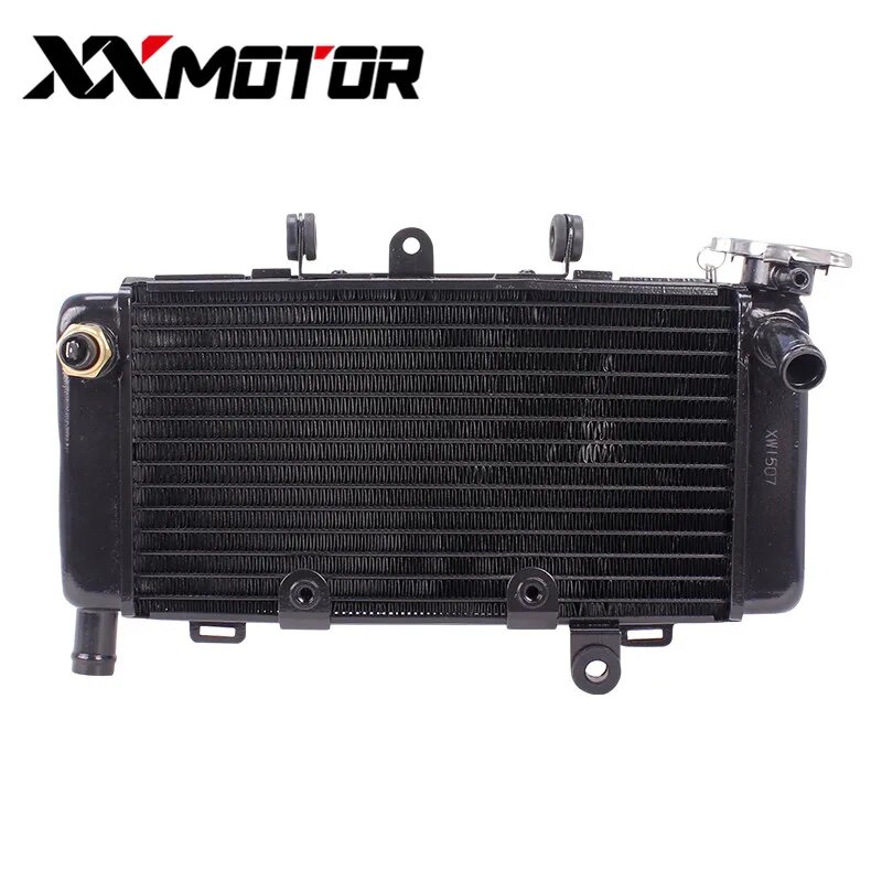 Мотоциклетный алюминиевый радиатор, охладитель, система водяного охлаждения, резервуар для воды для Honda Magna JADE Sapphire Magna250 JADE250 Dragon Dogs Radiator and sensors