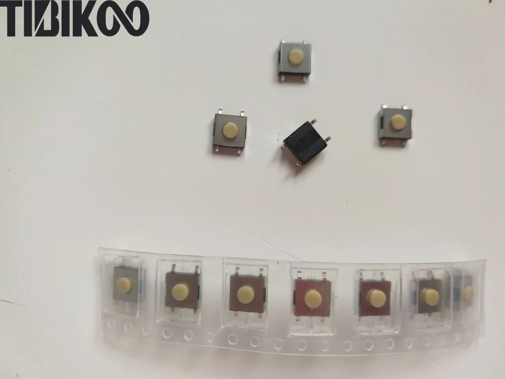 Автомобильный кнопка переключения клавиш для Renault Key, тактильная кнопка, 50PCS