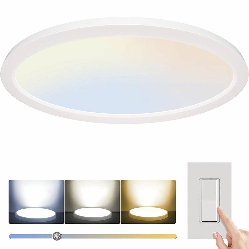 Светильник потолочный MUPOO LED,28W, белый,30cm Диаметр