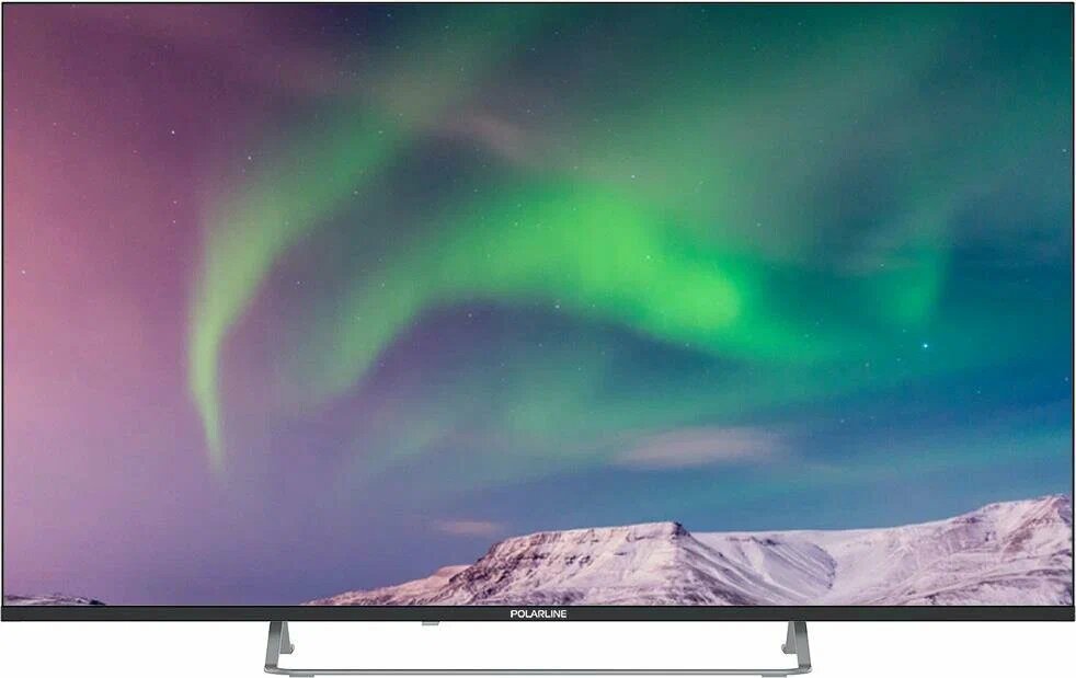 Телевизор PolarLine 55PQ71STC-SM, 4K Ultra HD, Android, Bluetooth, Wi-F