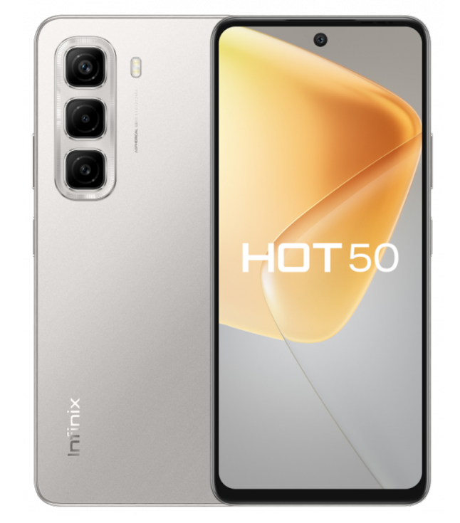 Смартфон Infinix HOT 50 6/256Gb серый