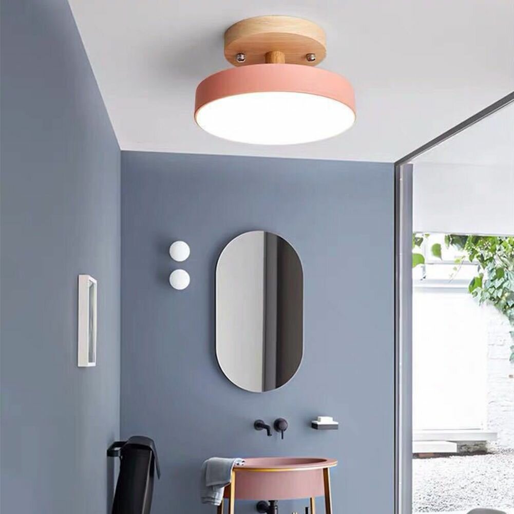 Потолочный светильник Macaron 180MM LED Трехцветный 13W Подходит для коридоров / проходов