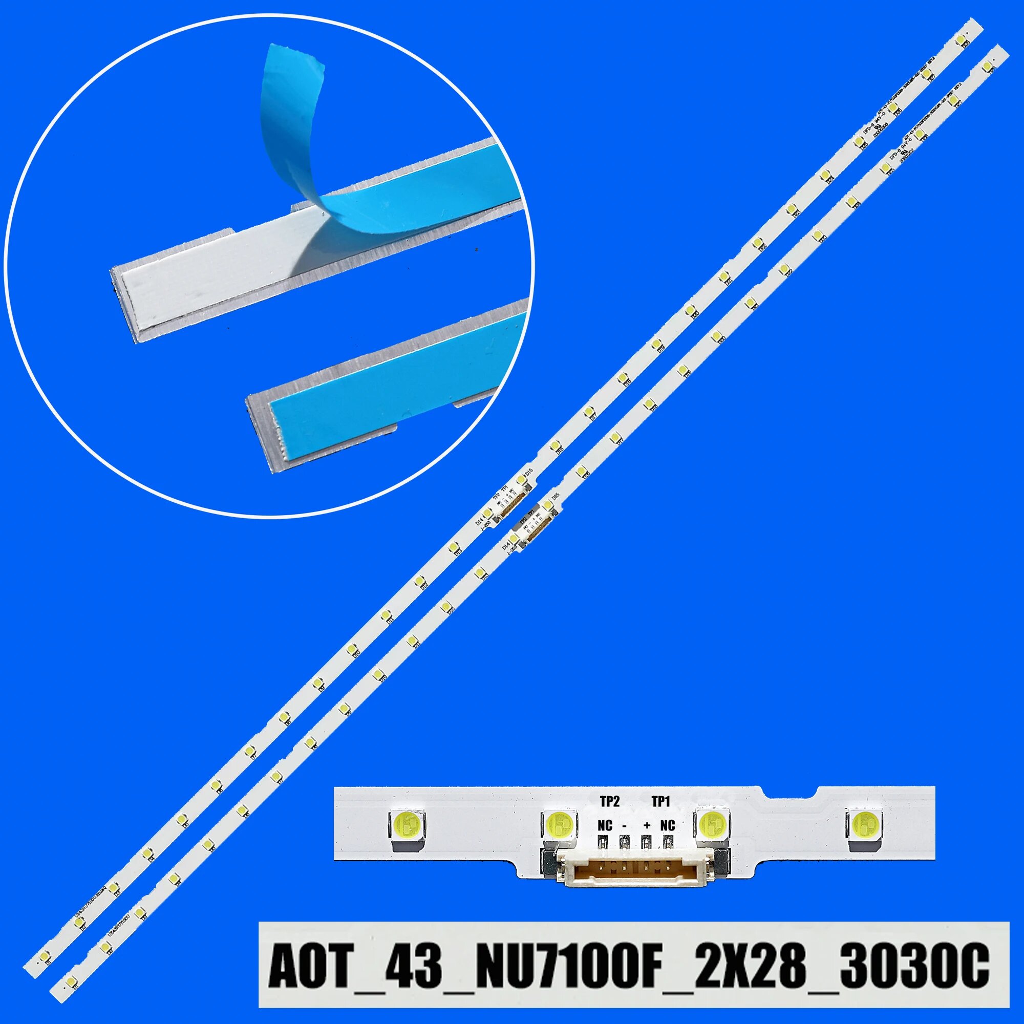 Светодиодная лента подсветки Emitting Color: 1 set