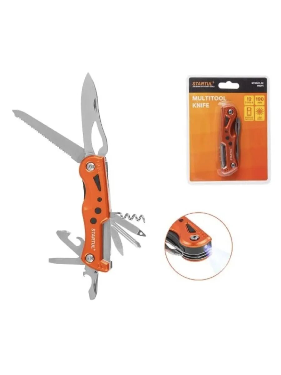 STARTUL Нож многофункциональный 12 функций Profi ST9501-12