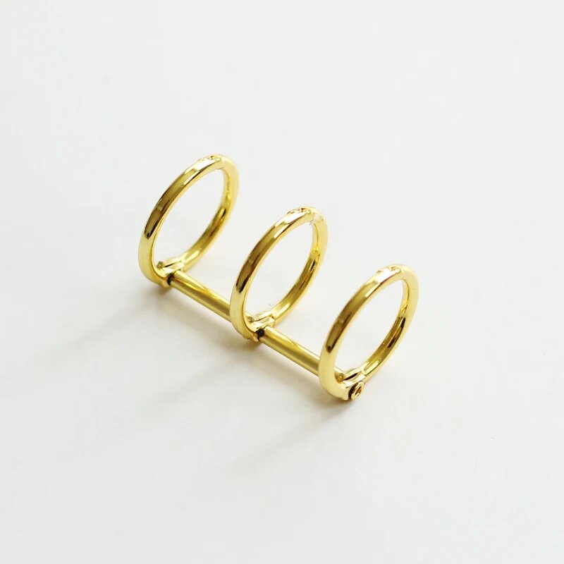 Металлические связующие кольца Pelsone Gold