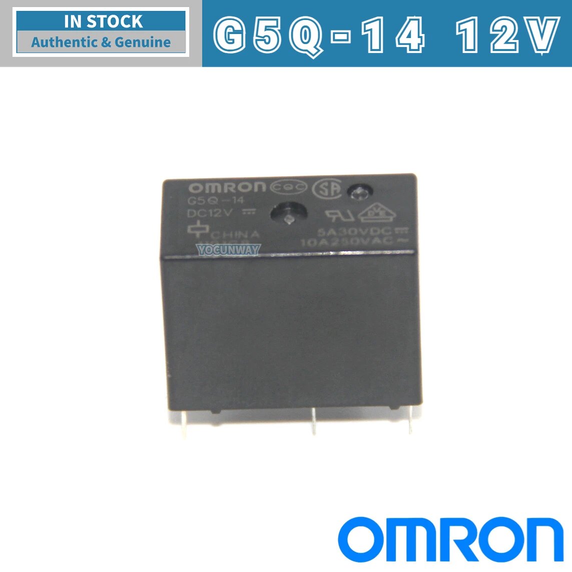 Omron G5Q-1 реле G5Q14-12VDC-5PIN10A