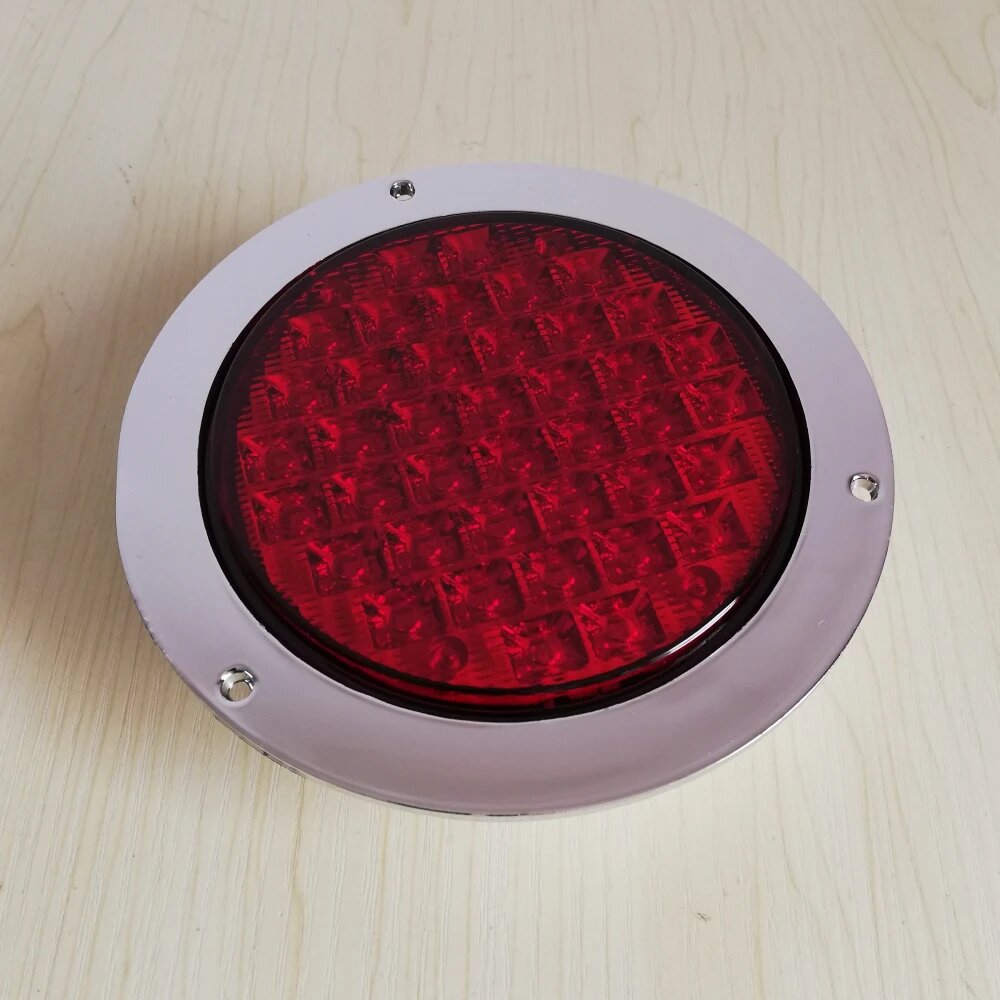 2 шт, 12 В, 24 В, задний фонарь для прицепа, светодиодный задний фонарь для трактора, Red