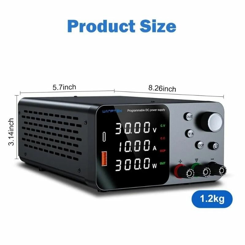 Лабораторный блок питания 0-30B 0-10A wanptek TPS3010