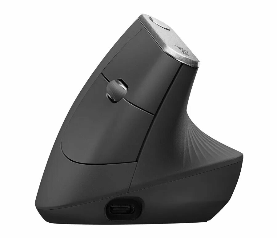 Logitech Мышь беспроводная MX Vertical, черный, Мышь, Черный, Черный, LG873318596 YZ