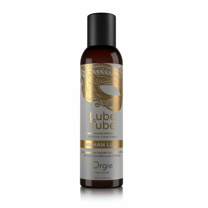 Вагинальная смазка лубрикант Orgie Lube Tube Human Lube имитация естественной смазки 150мл
