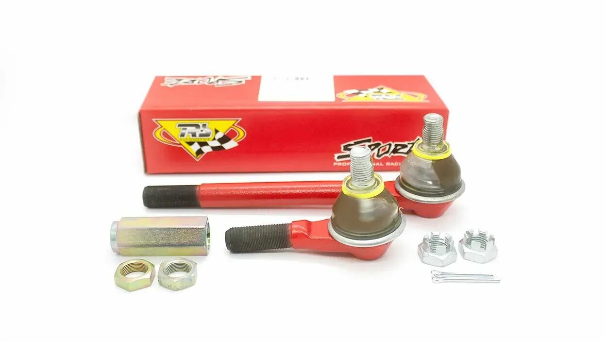 Комплект наконечников тяги рулевой левой Chevrolet NIVA "TRS" со скруткой и крепежом, трек. REST-112