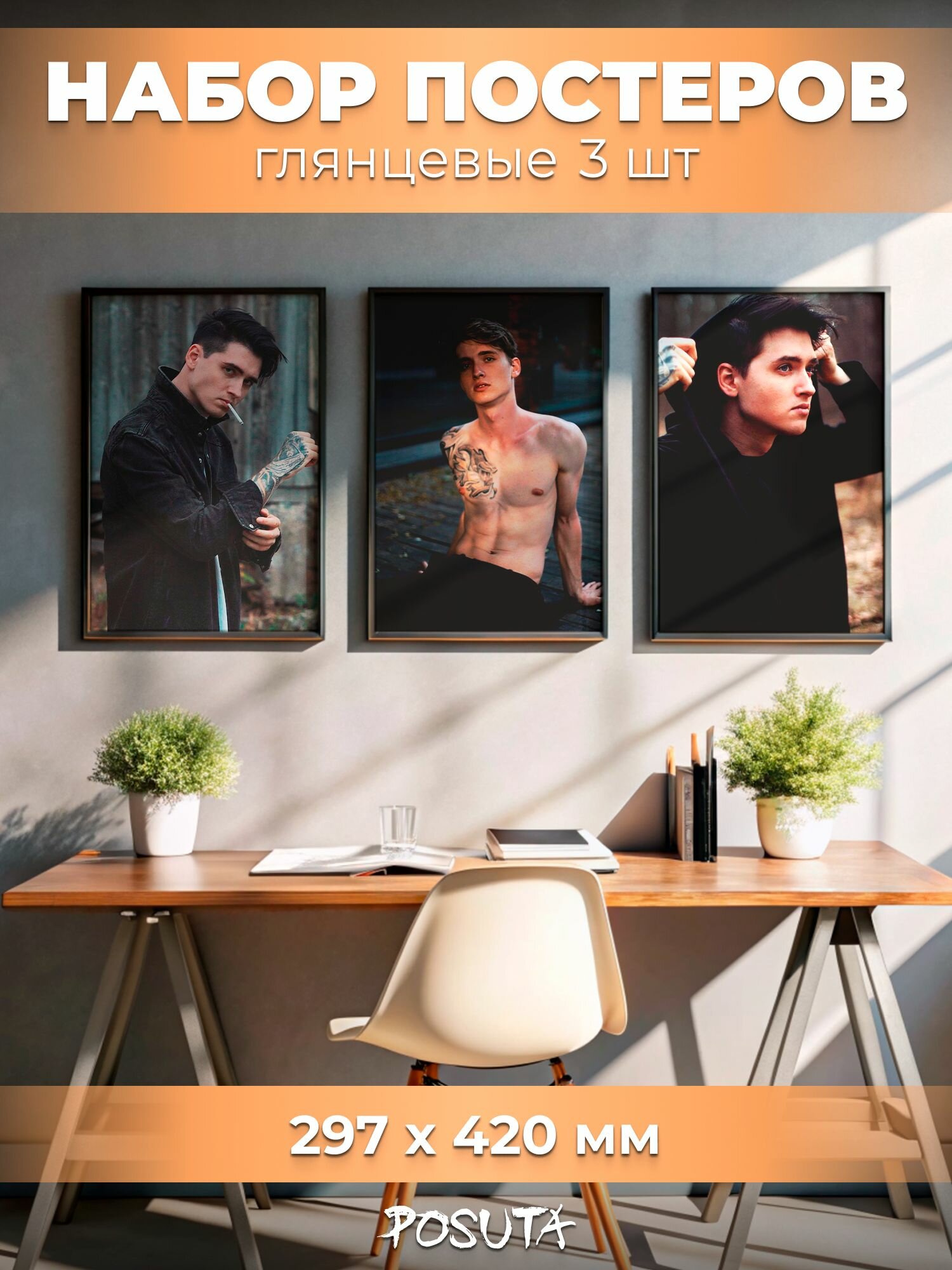 Постеры интерьерные Макс Ващенко декор для дома