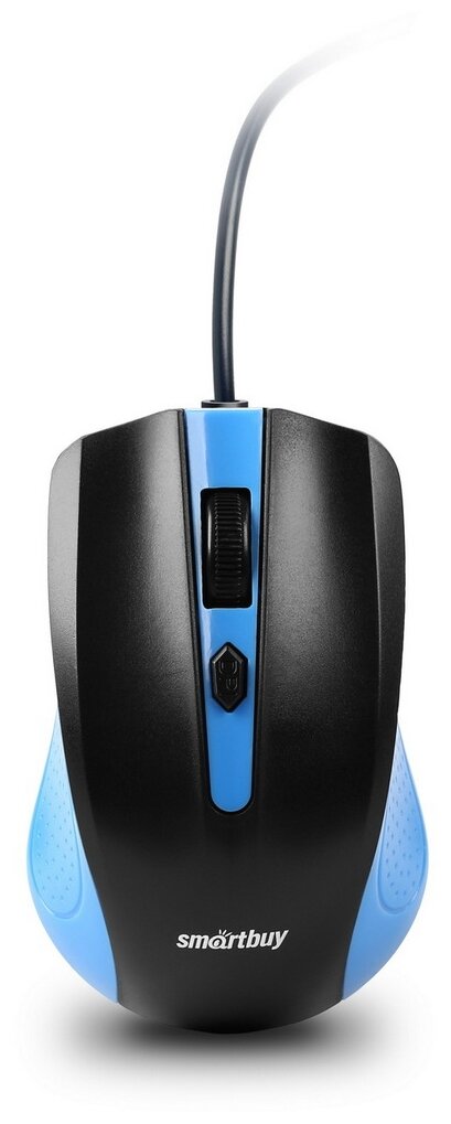 Мышь проводная Smartbuy ONE 352 сине-черная (SBM-352-BK) / 100