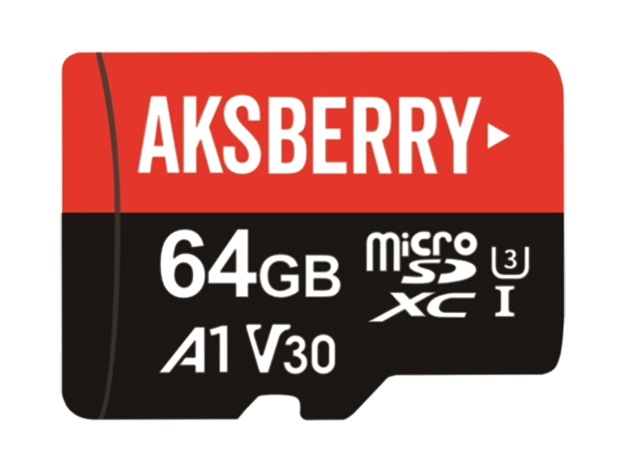 Карта памяти Aksberry MiroSDXC 64gb Class 10 A1/ V30/UHS-I