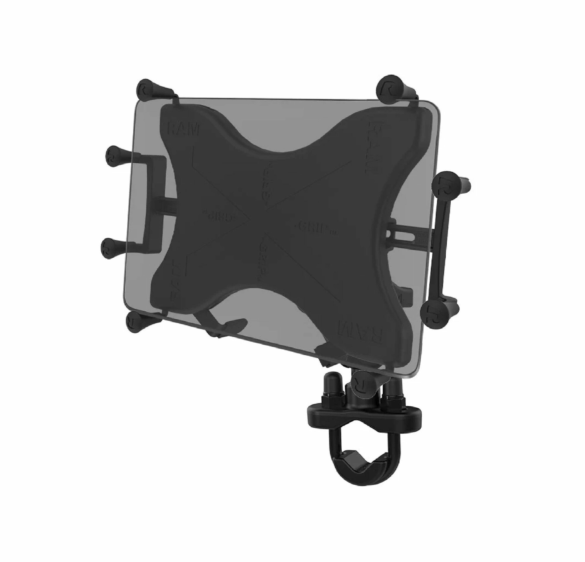 RAM-B-149Z-UN9U X-Grip U-образное крепление на руль для планшетов размером 9-10 дюймов.