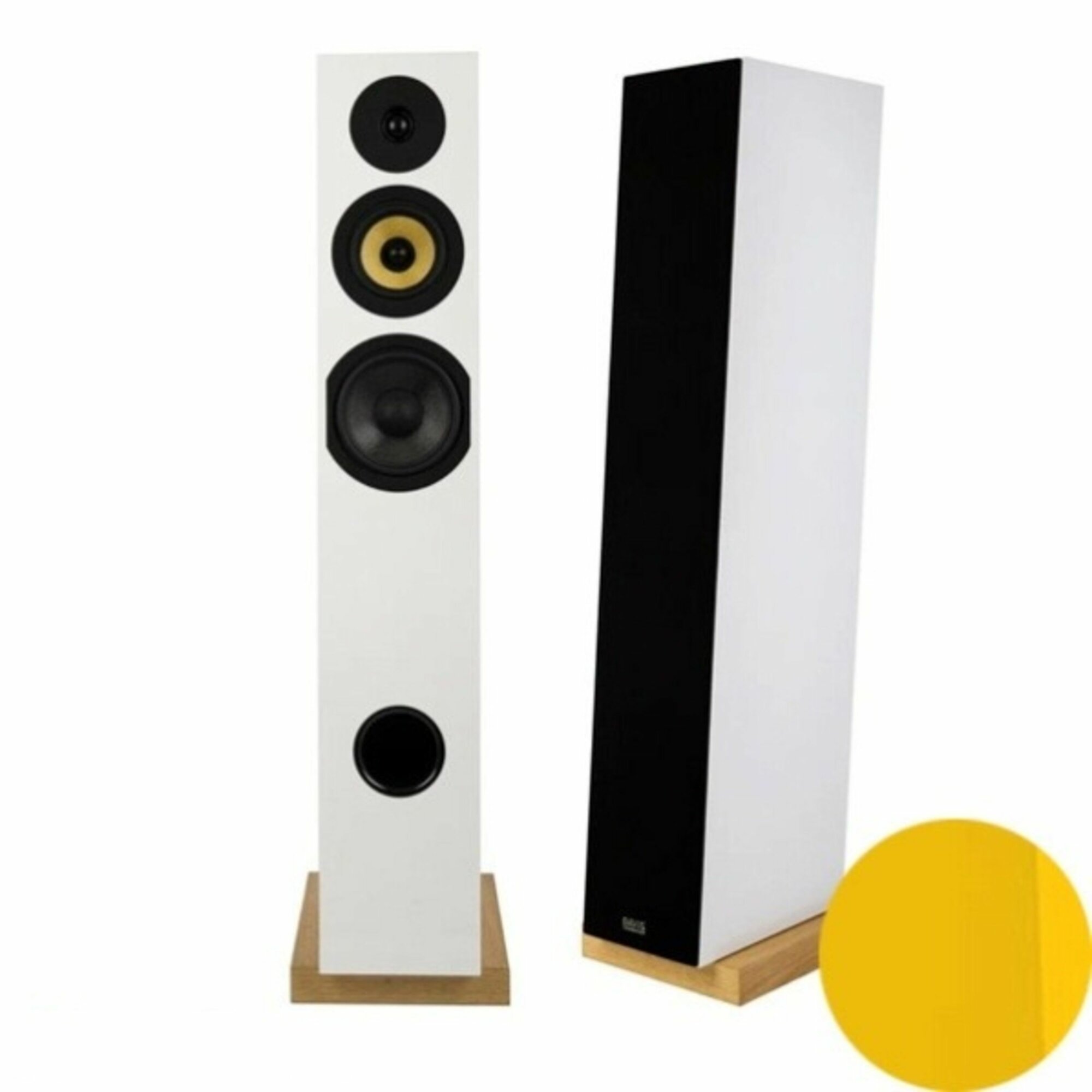 Напольная акустика Davis Acoustics Courbet 7 Yellow Gloss