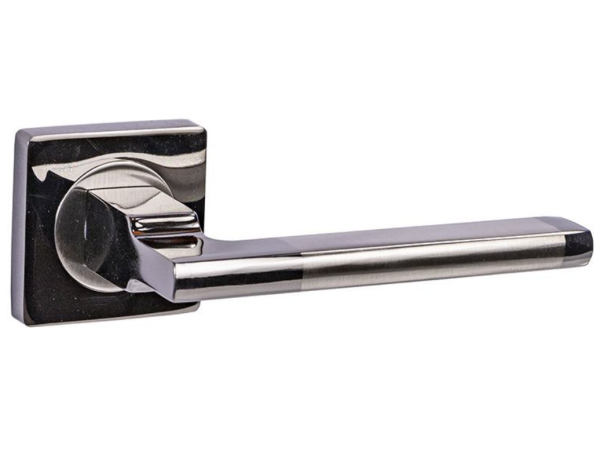 Ручка Мерано черн никель- мат. никель LS-AL