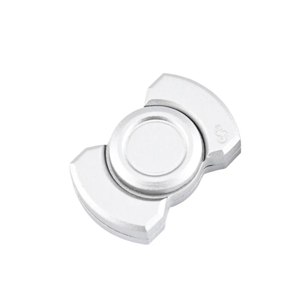 Белый Fidget Spinner Silver