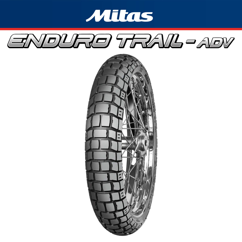 Мотошина Mitas ENDURO TRAIL ADV 120/70R19 60W TUBELESS Front NEW! (3001616463000)