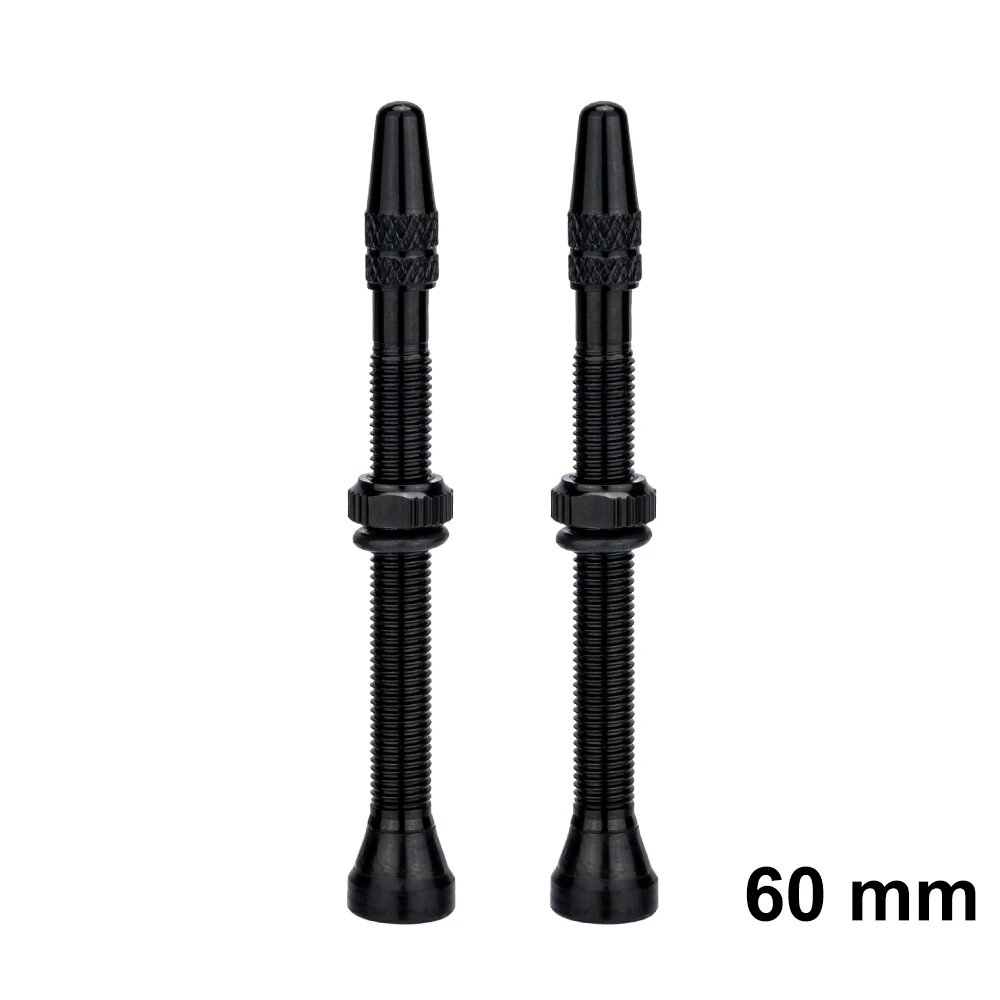 ZTTO Бескамерный клапан Presta 40/60/80 мм черный Черный, 60mm Black