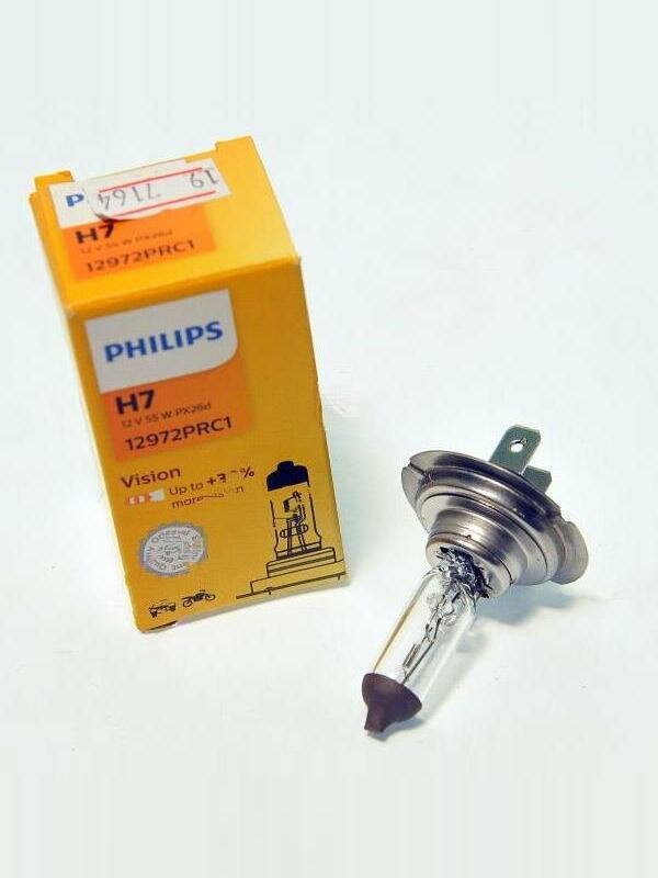 Лампа PHILIPS Н7 12V 55 Вт. PR+30 1 шт, 12972
