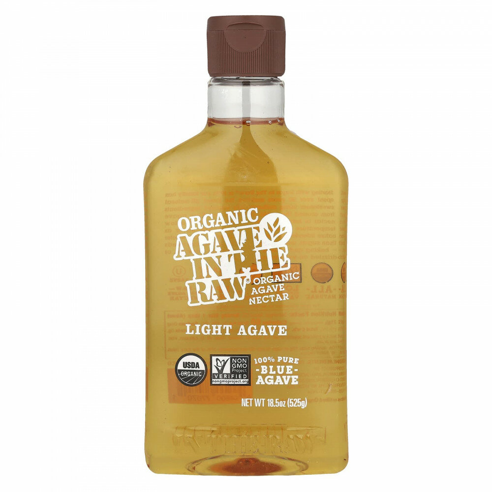 Organic Agave In the Raw®, легкая агава, 525 г (18,5 унции)