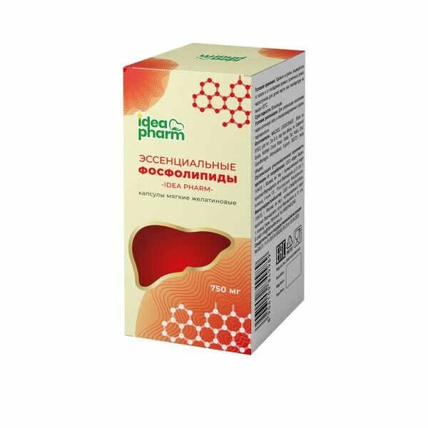Эссенциальные фосфолипиды Idea Pharm капсулы желатиновые мягкие 1800мг 60шт
