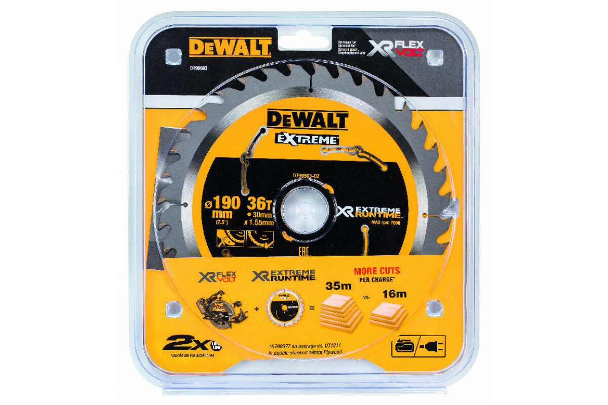 Пильный диск DeWalt 190/30 36 ATB (DT99563-QZ)